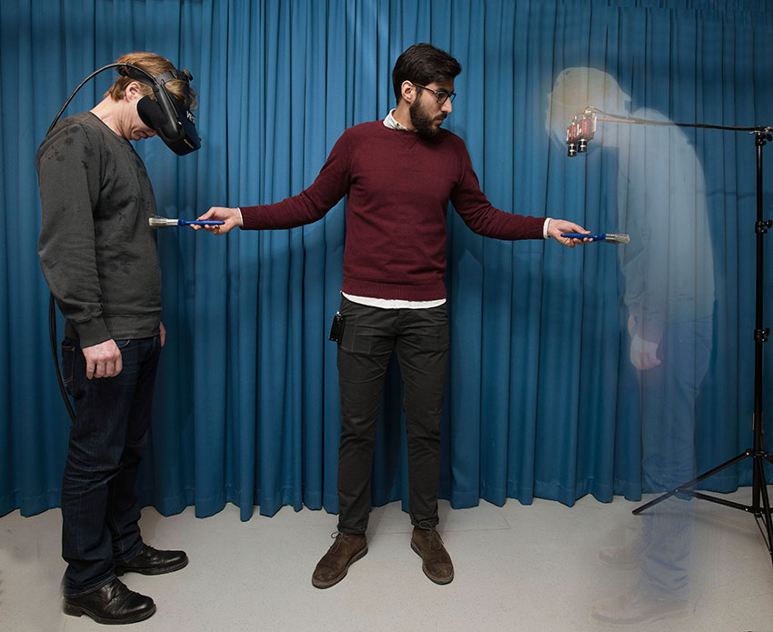 Illusions of Invisible, alien hands, 3 arms, and shrinking bodies ...